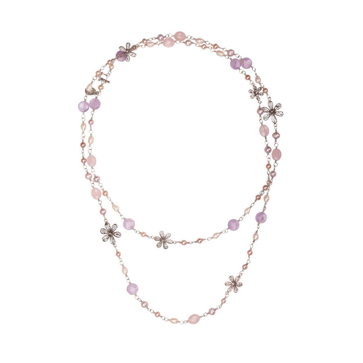 Collana Yvone Christa Flower | Burato 1969